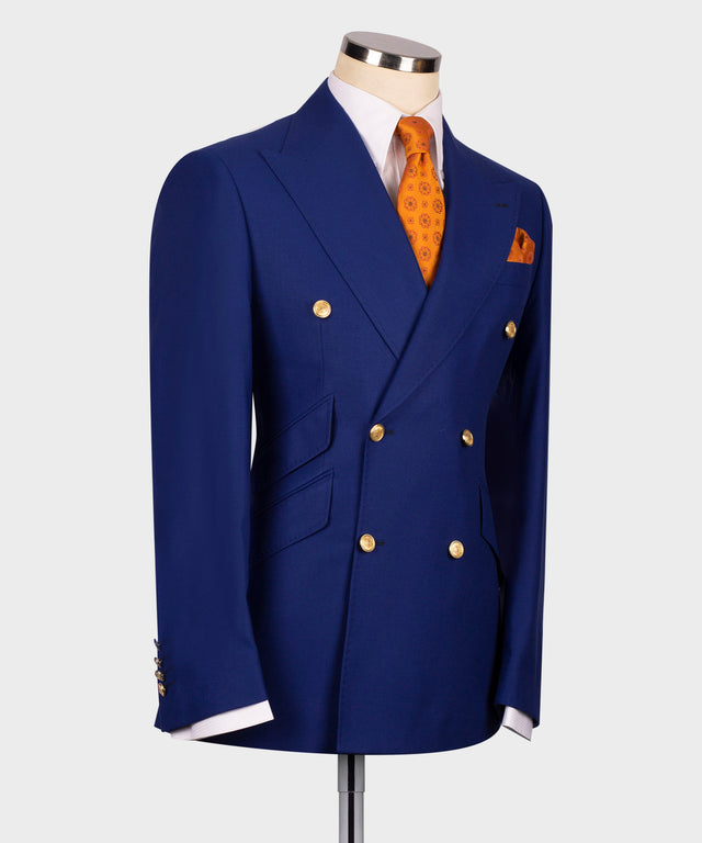 Double Breasted Gold Button Men’s Suit – Dio Babylonian